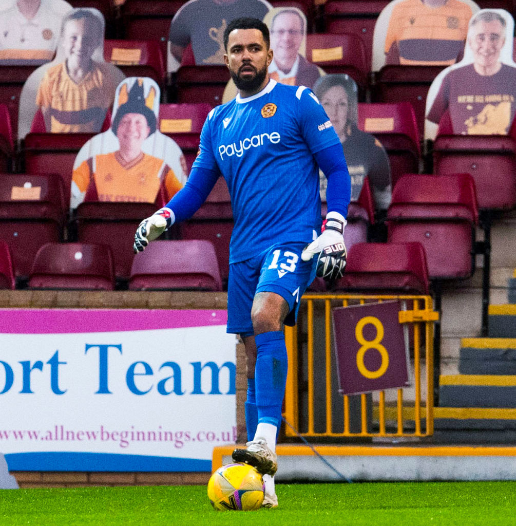 Motherwell's Jordan Archer happy to be back between the sticks as he ...