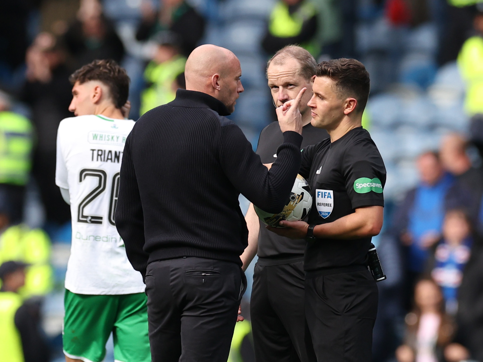 VAR Review as Willie Collum pores over Hibs red card grievance and ...