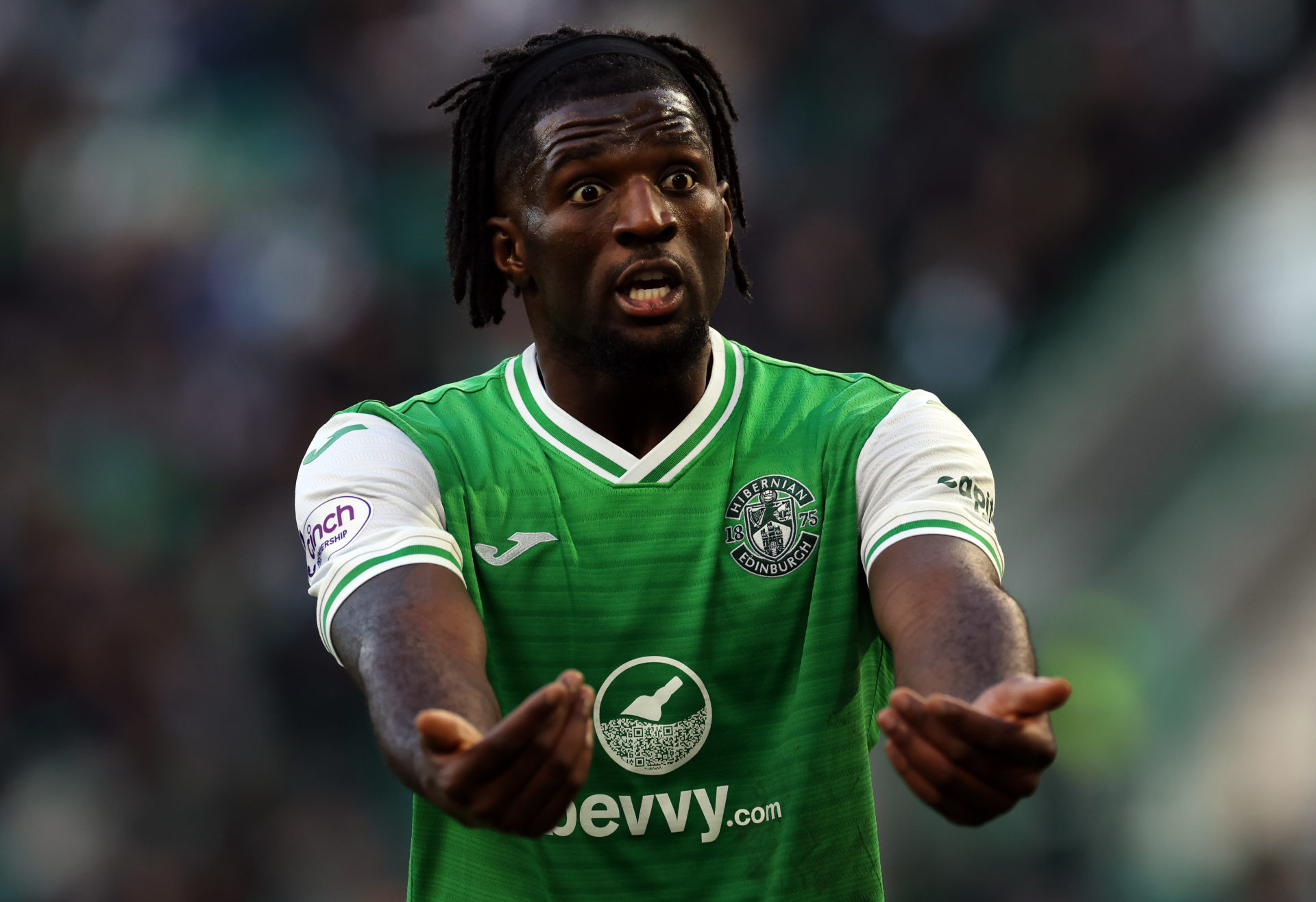 Rocky Bushiri heads Hibs to victory as they squeeze past Ayr United in ...